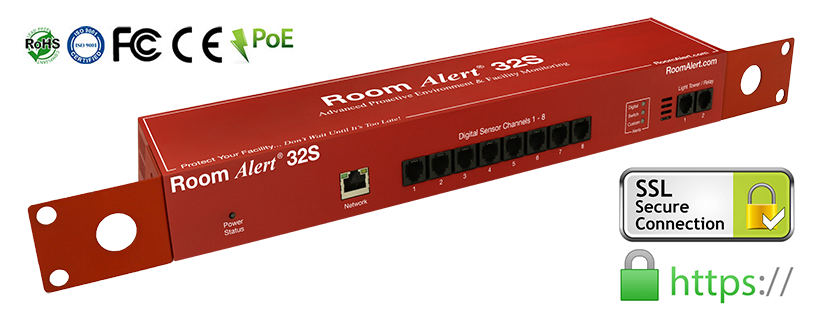 Room Alert 32S Monitor – EDP Communications